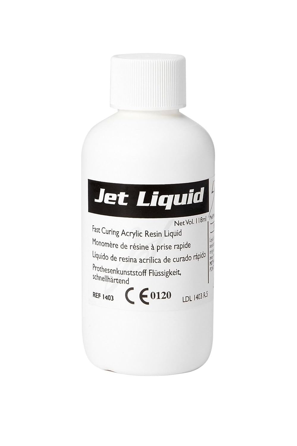 Jet™ Denture Repair Fast Curing Acrylic Resin - 118 mL Liquid ONLY - f ...