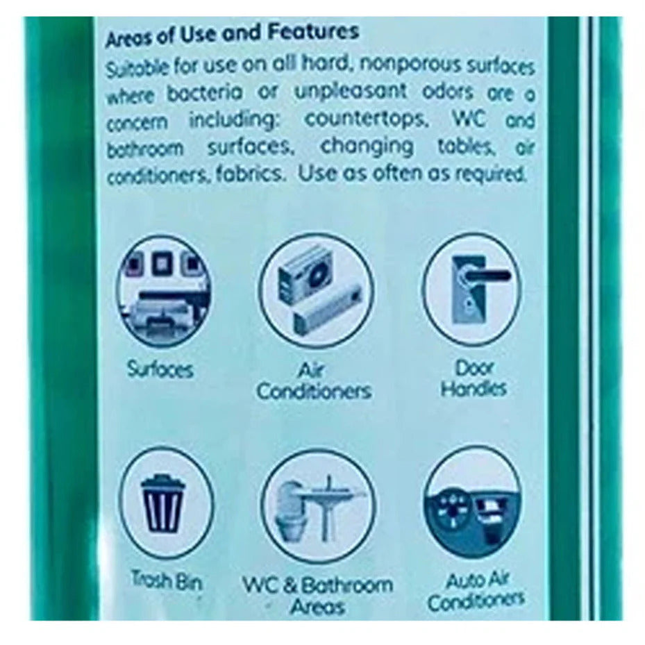 Abutol Antibacterial Disinfectant Spray, Citrus Garden 19oz -Kills 99 ...