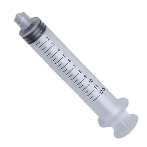 100 Pcs Luer Lock Tip Syringes 12CC - Syringe Only No Needle ...
